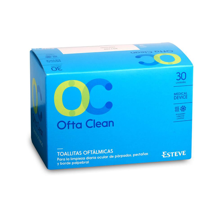 OFTA CLEAN Toallitas - 30 unidades - Óptica Avanzada